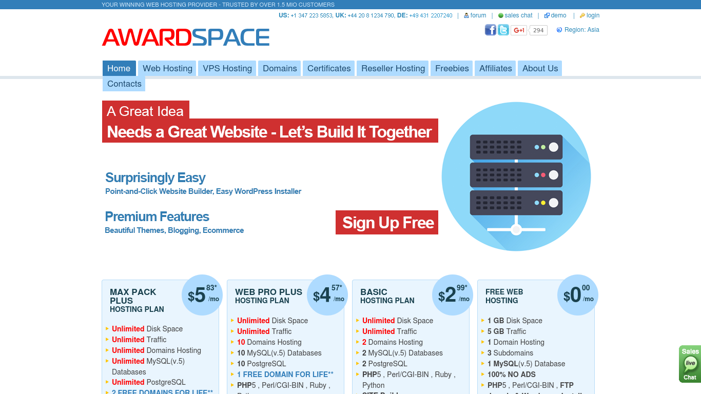 Awardspace Review
